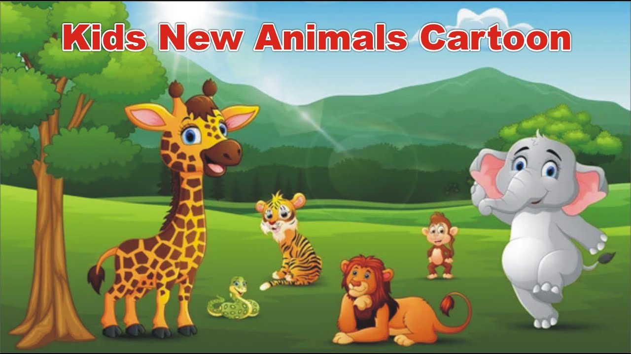 Animals for Kids | Kids New Animals Cartoon | - YouTube