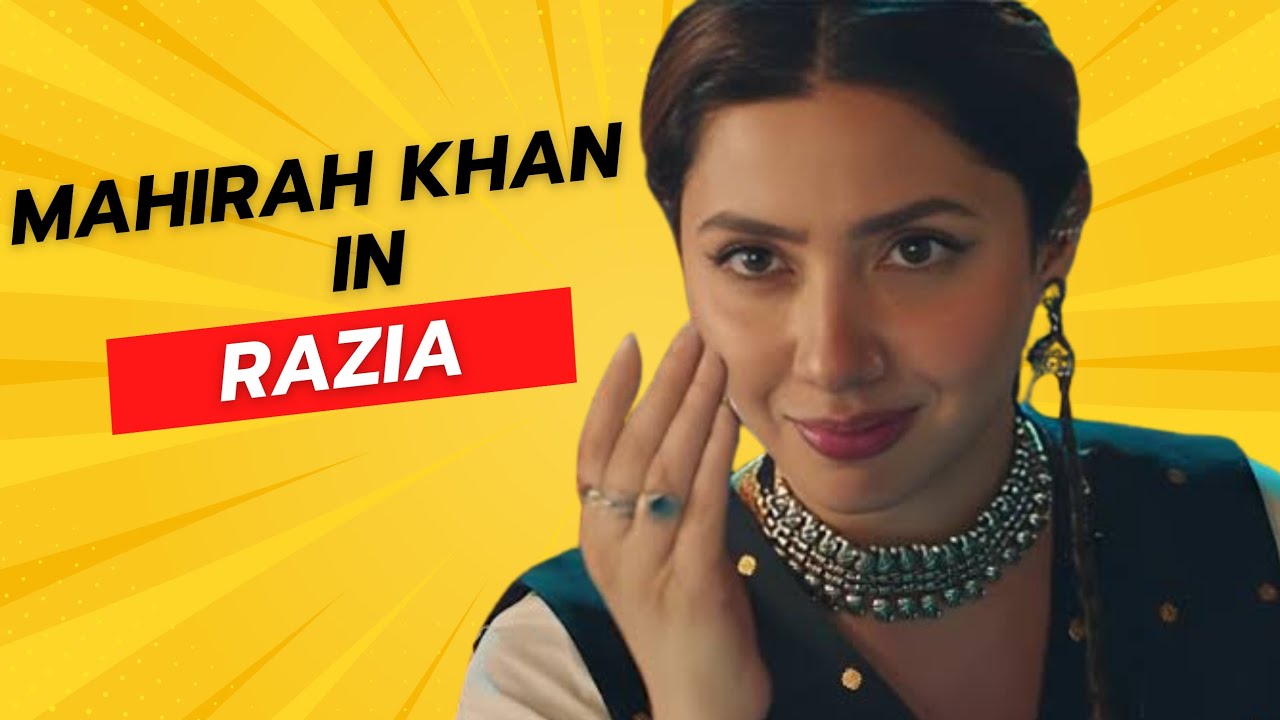 Mahira Khan as Razia | Cast of Razia | Express TV | - YouTube