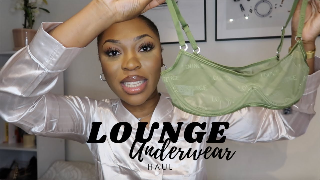 LOUNGE UNDERWEAR HAUL | Black Friday SALE | LEXUS C - YouTube