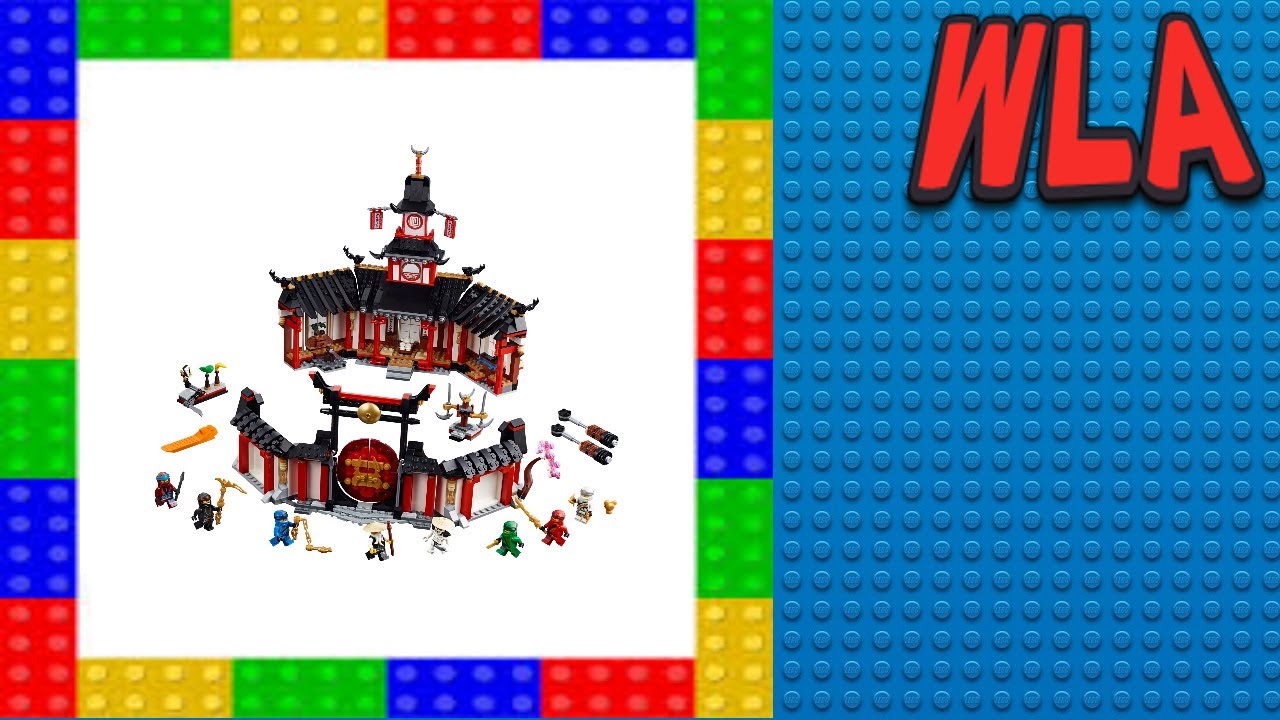 Lego ninjago Monastery of spinjitzu - YouTube