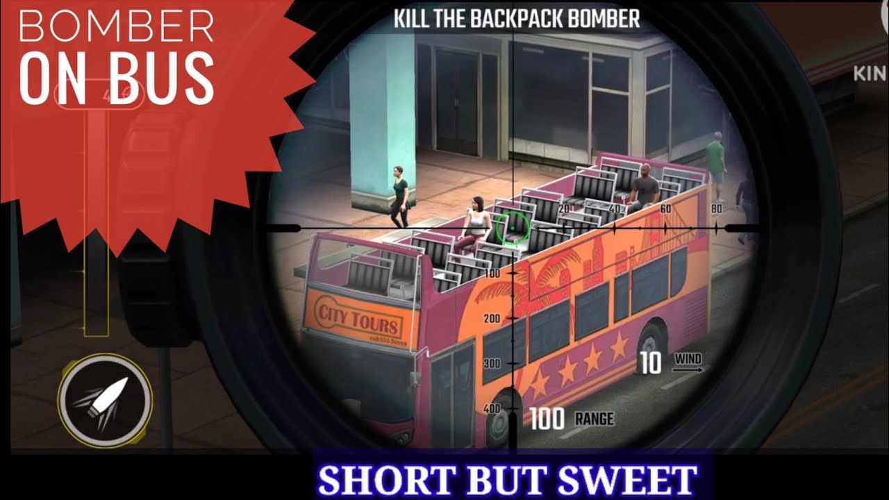 Bomber on Bus pure sniper android pure sniper ios - YouTube