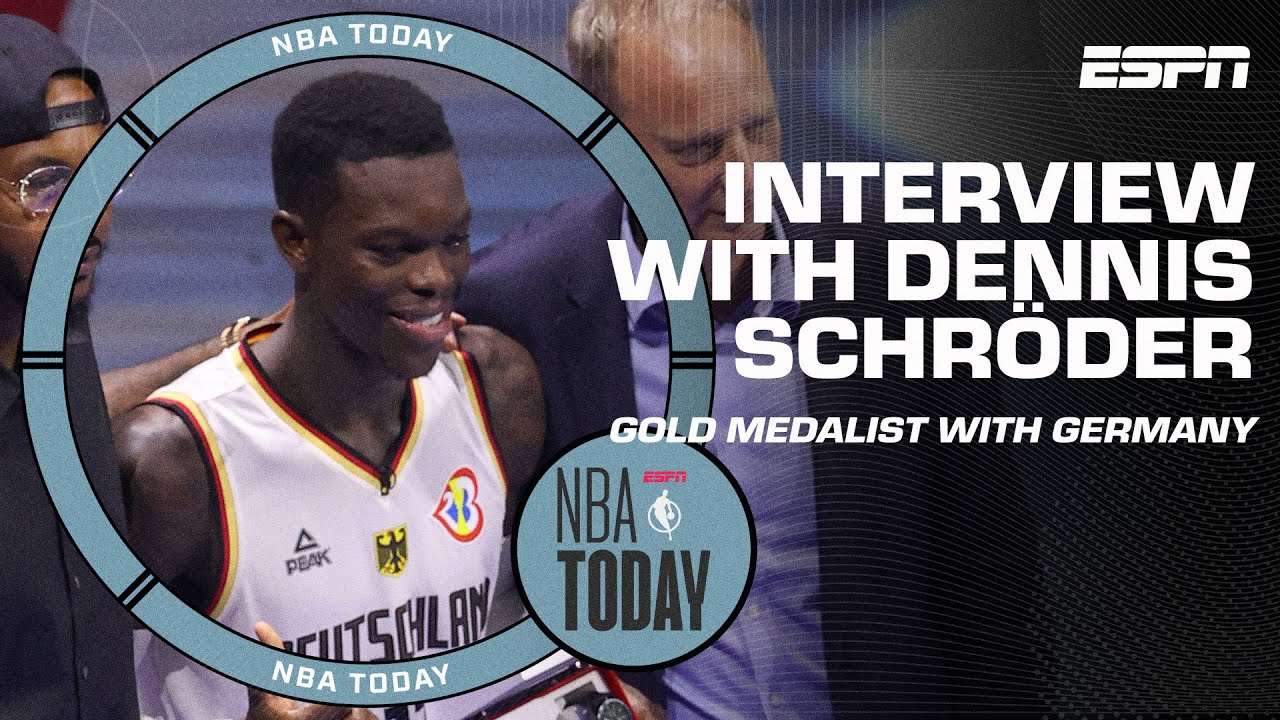 Dennis Schröder on what the World Cup Golden Medal means for Germany 🥇 ...