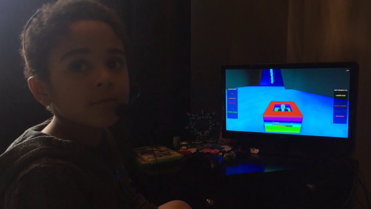 Cameron Avenger playing roblox - YouTube