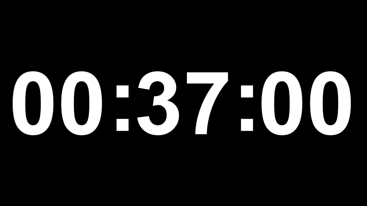 37 Minute Timer ⏲️ - YouTube