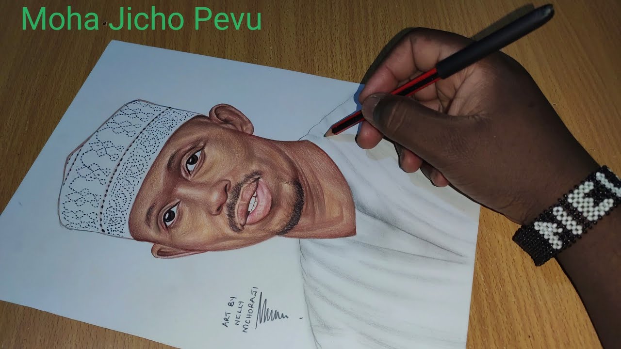 Mohammed Ali - Jicho Pevu - Easy Drawing - YouTube