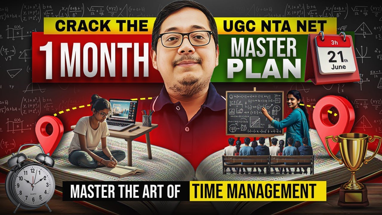 মাত্র ৩০ দিন বাকি ! NTA NET JUNE 2025 ! কীভাবে করবে Time Management ? Last 30 Days Master Plan ...