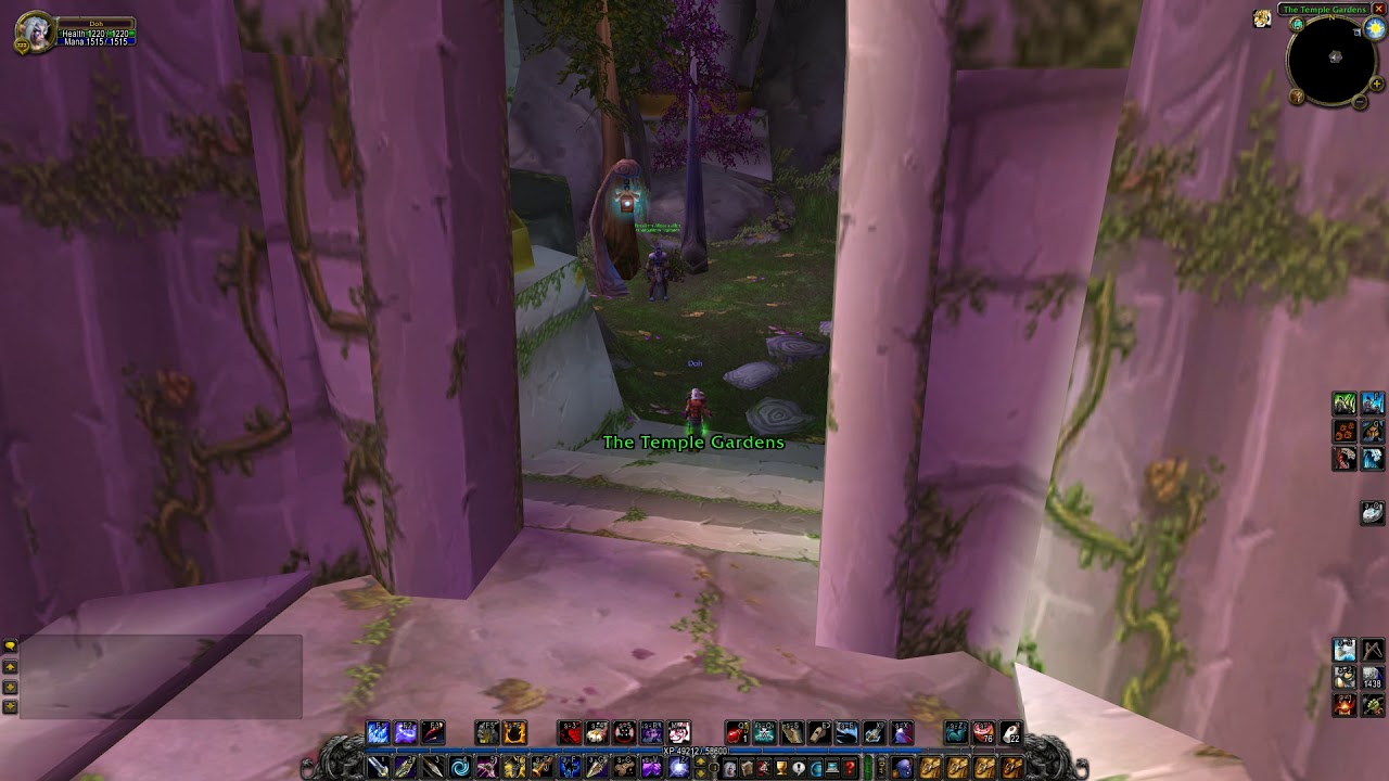 Darnassus Herbalism Trainer, WoW Classic - YouTube