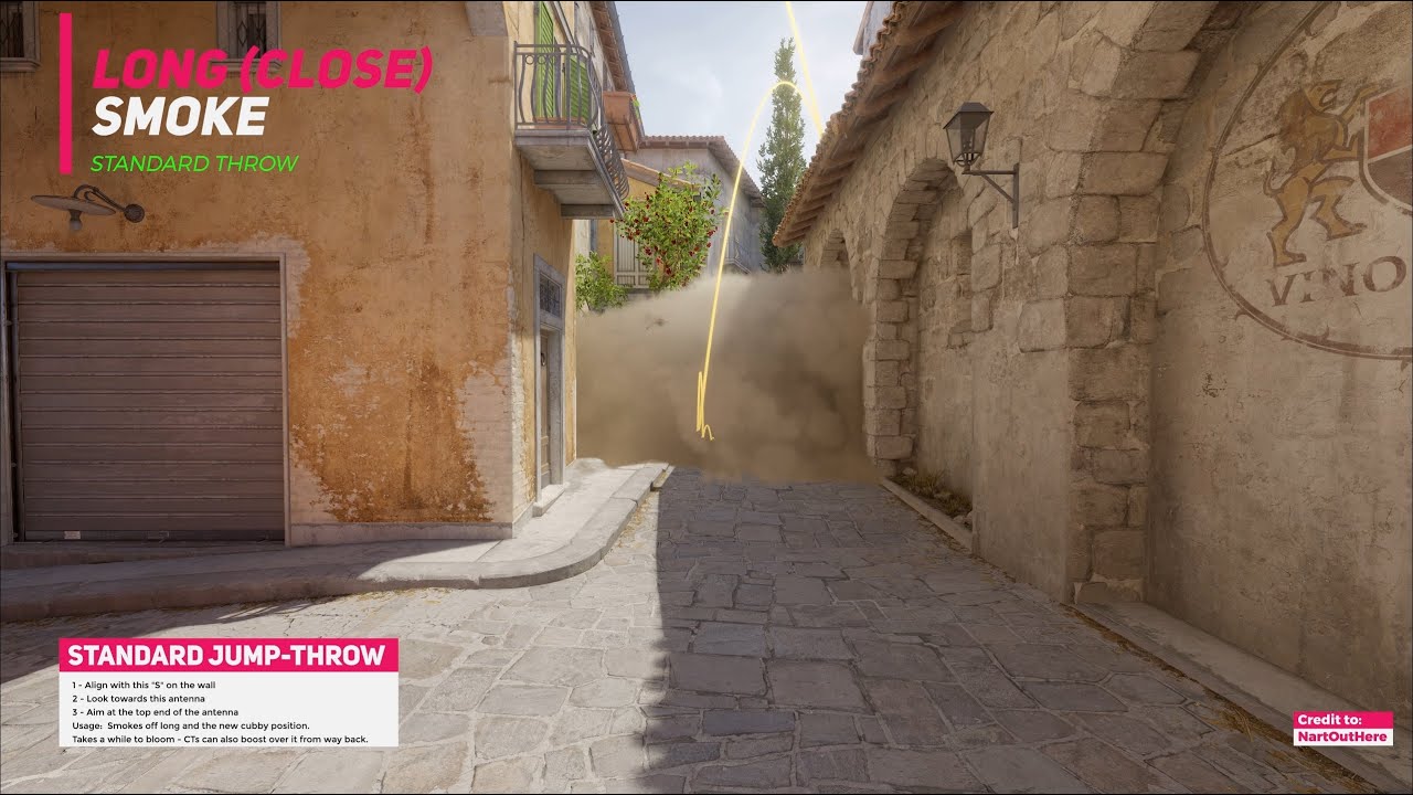 CS2 Inferno - Long Smoke - YouTube