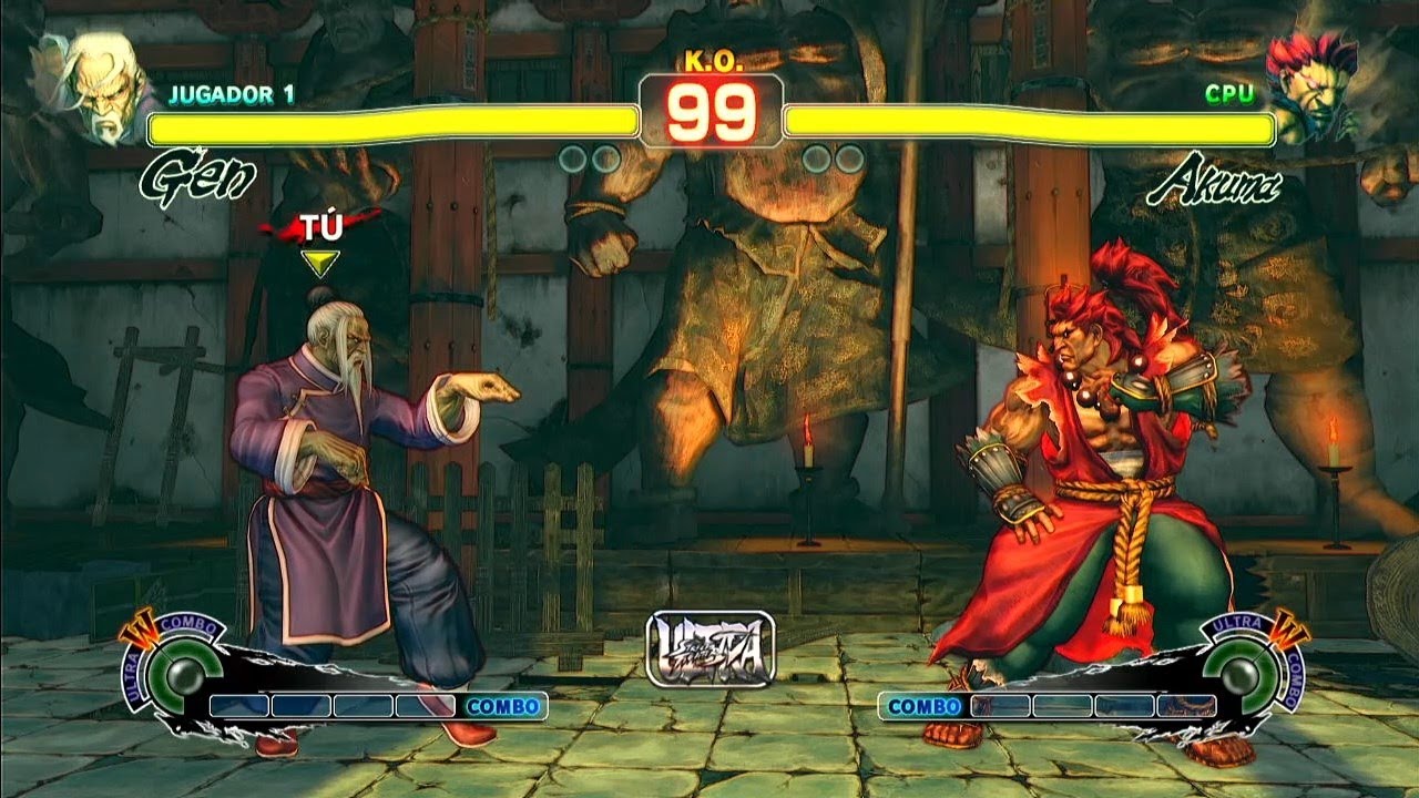 GEN VS AKUMA - STREET FIGHTER IV - YouTube