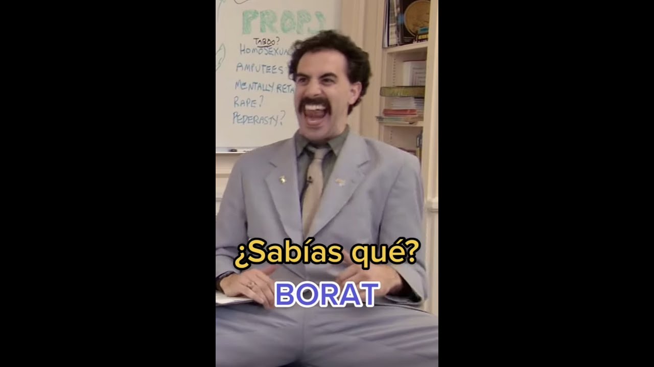 ¿Sabías qué? En BORAT… #shorts - YouTube