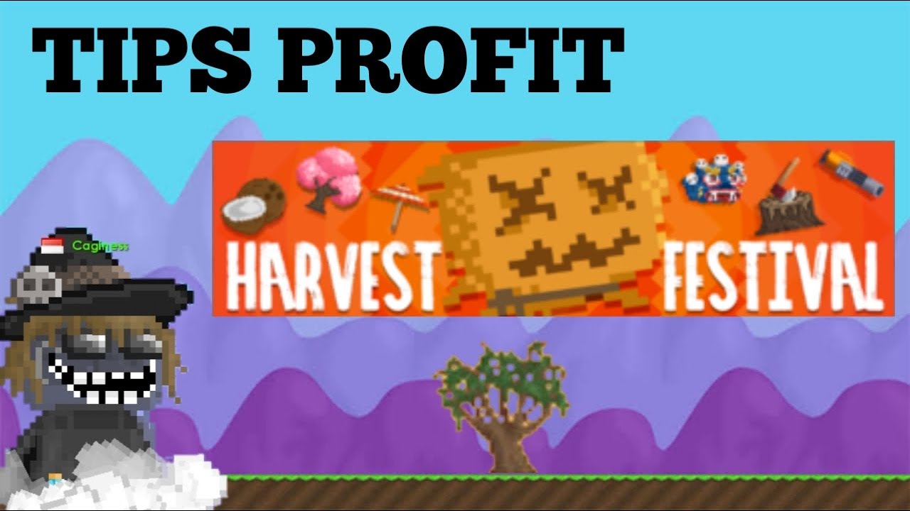 Harvest pepper tree | Harvest festival | Growtopia Indonesia - YouTube
