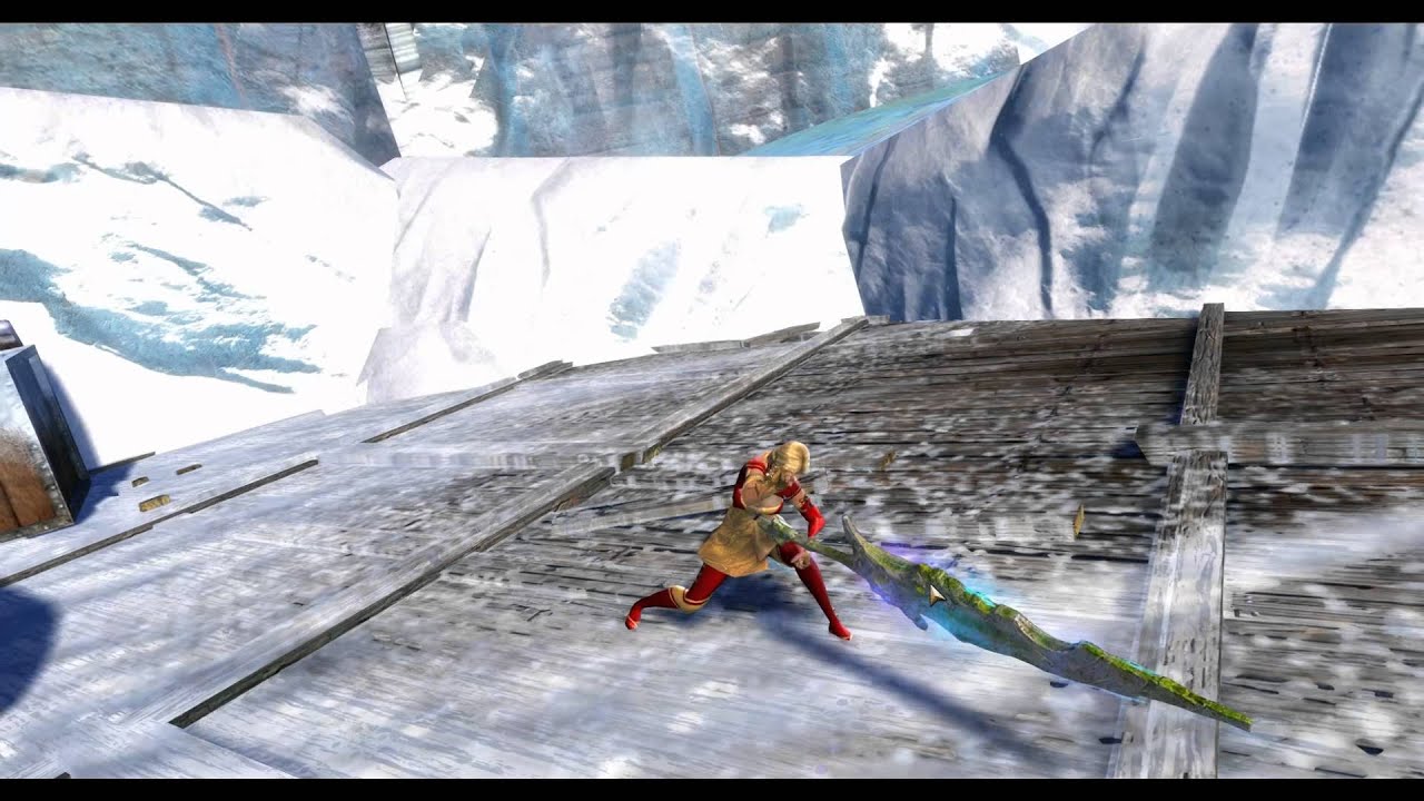 GW2 Ley Line Greatsword - YouTube