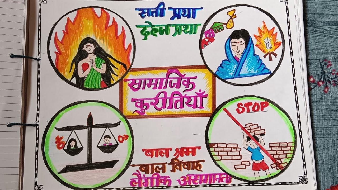 samajik kuritiyan ##dahej pratha esaay ##sati prathaa with simple ...