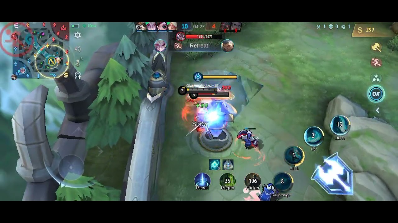 mobile legends game play - YouTube