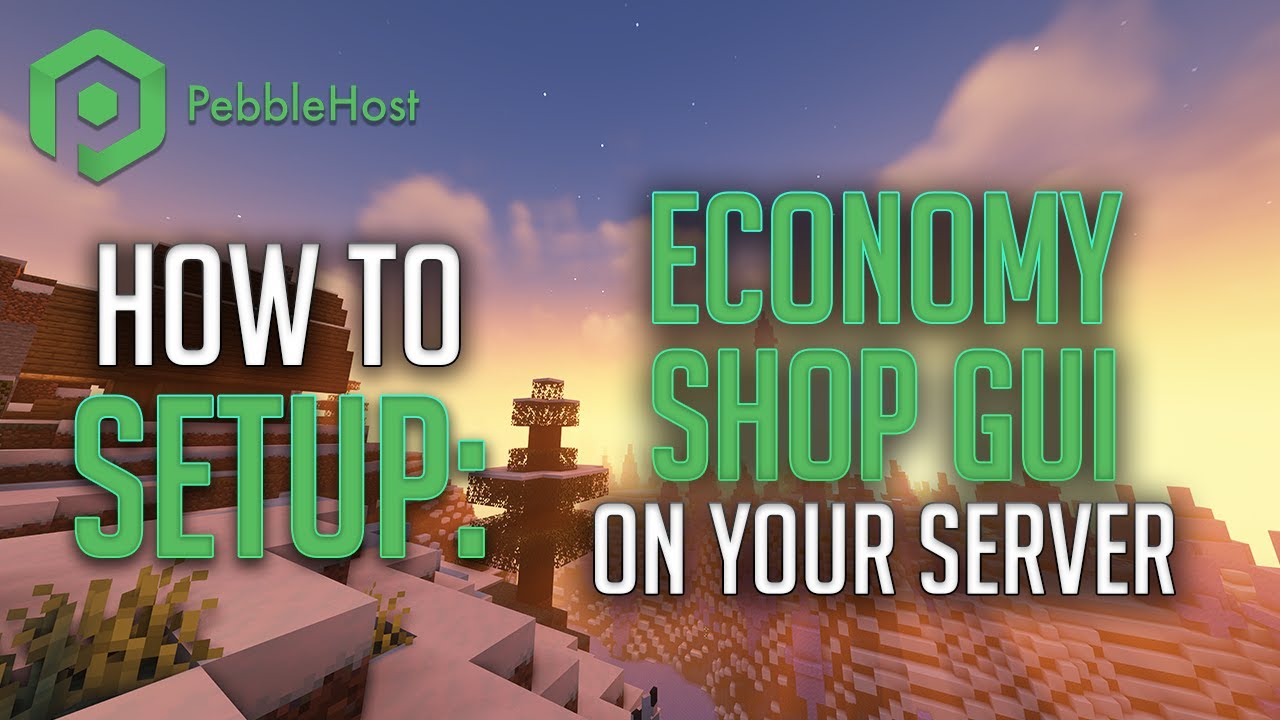 How to Setup EconomyShopGUI on Your Server - YouTube