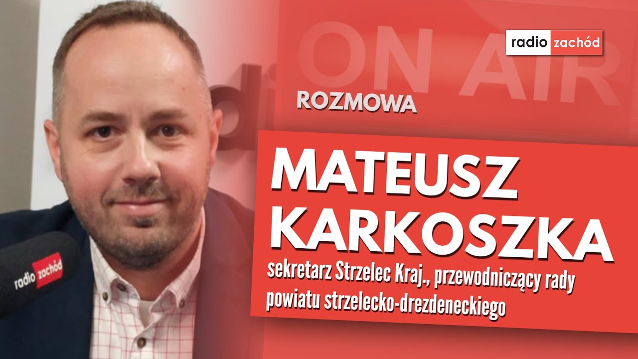 Mateusz Karkoszka, sekretarz Strzelec Krajeńskich, przewodniczący rady ...