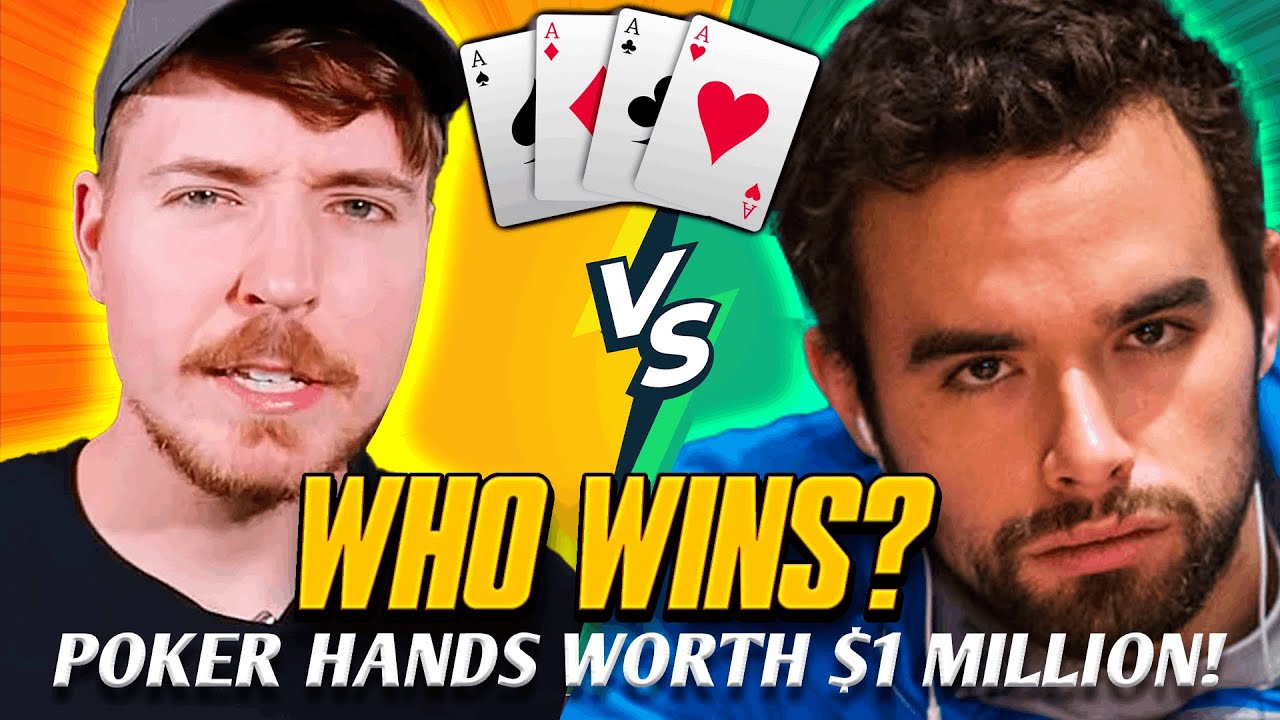Who Will Win the Massive Poker Pots? MrBeast vs. Alan Keating. 7 ALL-IN ...