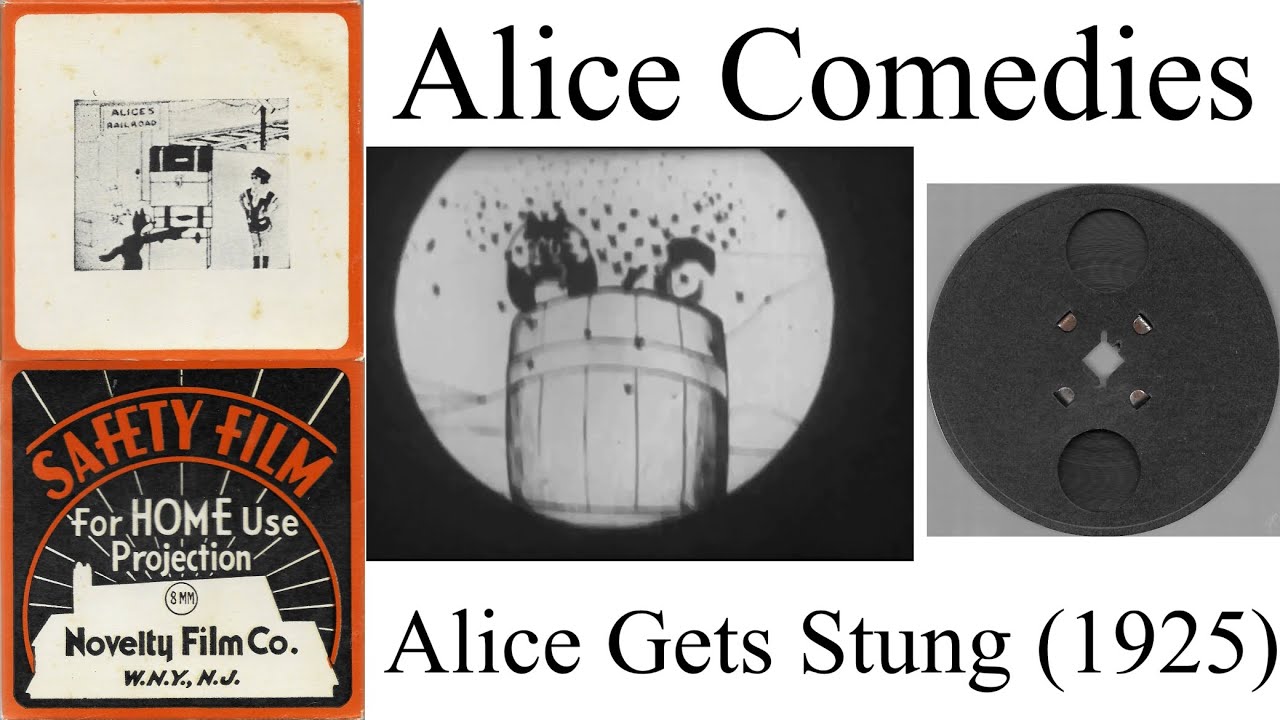 Alice Comedies - Alice Gets Stung (1925) - Standard 8mm USA Black and ...