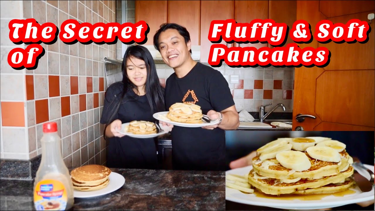 Cooking Pancakes At Home with my Daughter / How to make Fluffy and Soft ...