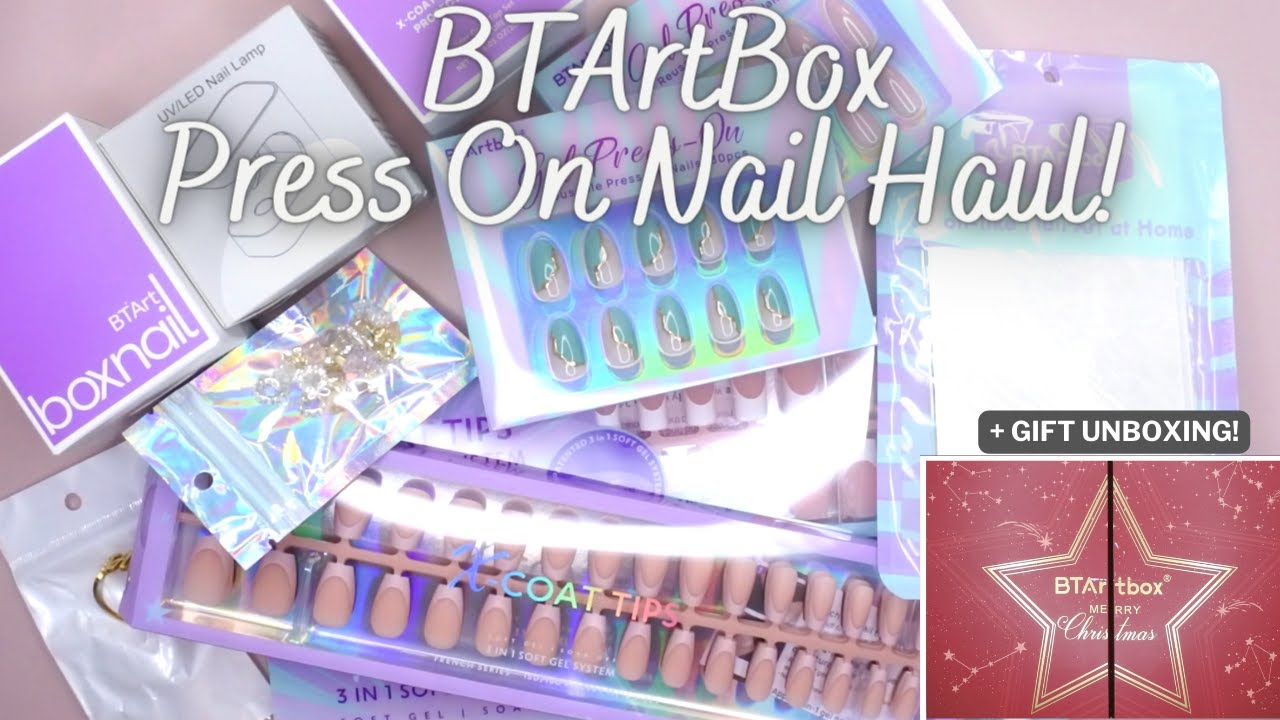 BTArtBox Press On Nails Haul | Press Ons, Builder Gel, Nail Art & More ...