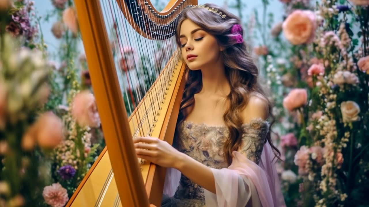 Relaxing Harp Music 😌 Heavenly Scenic Relaxation Video of Norway - YouTube