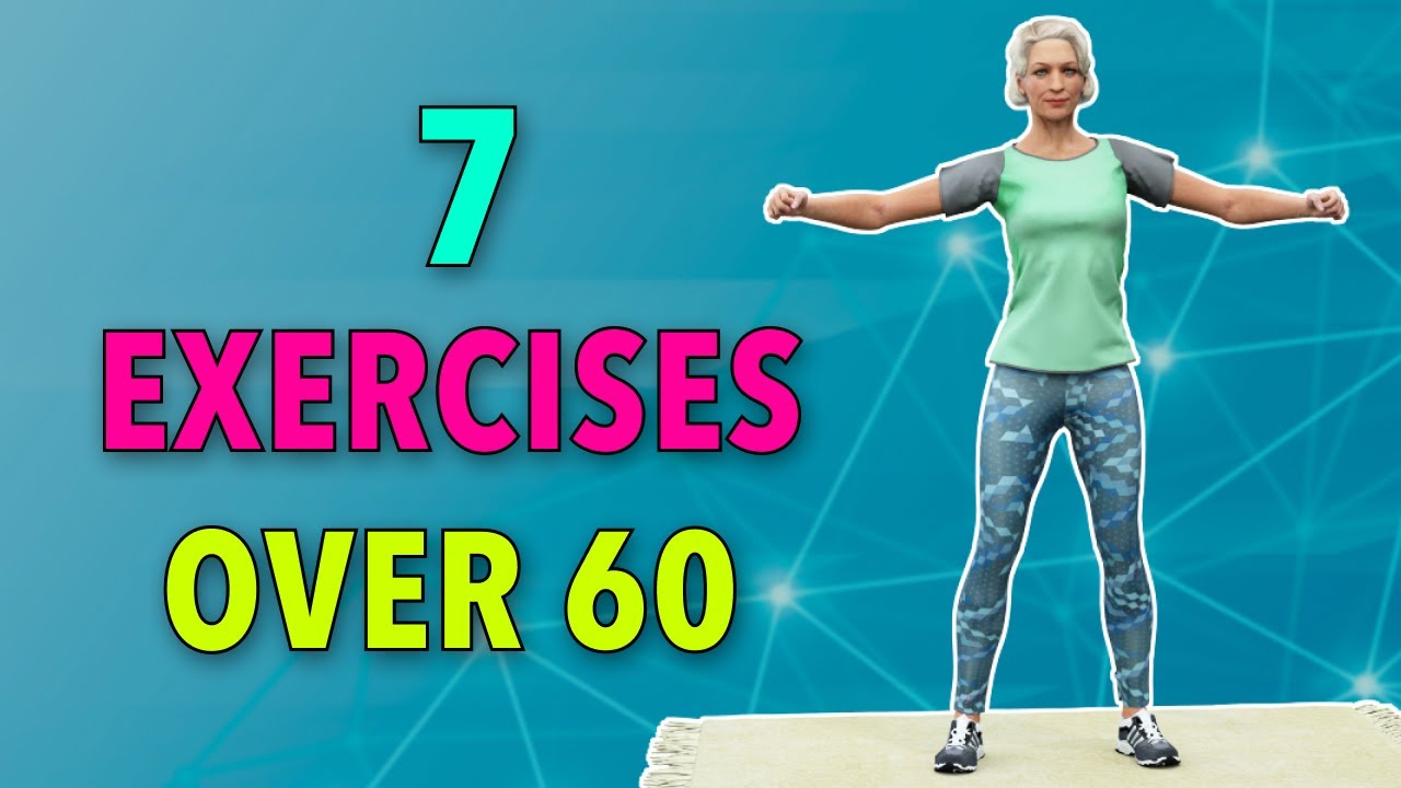 7 SIMPLE EXERCISES AT HOME (OVER 60) - YouTube