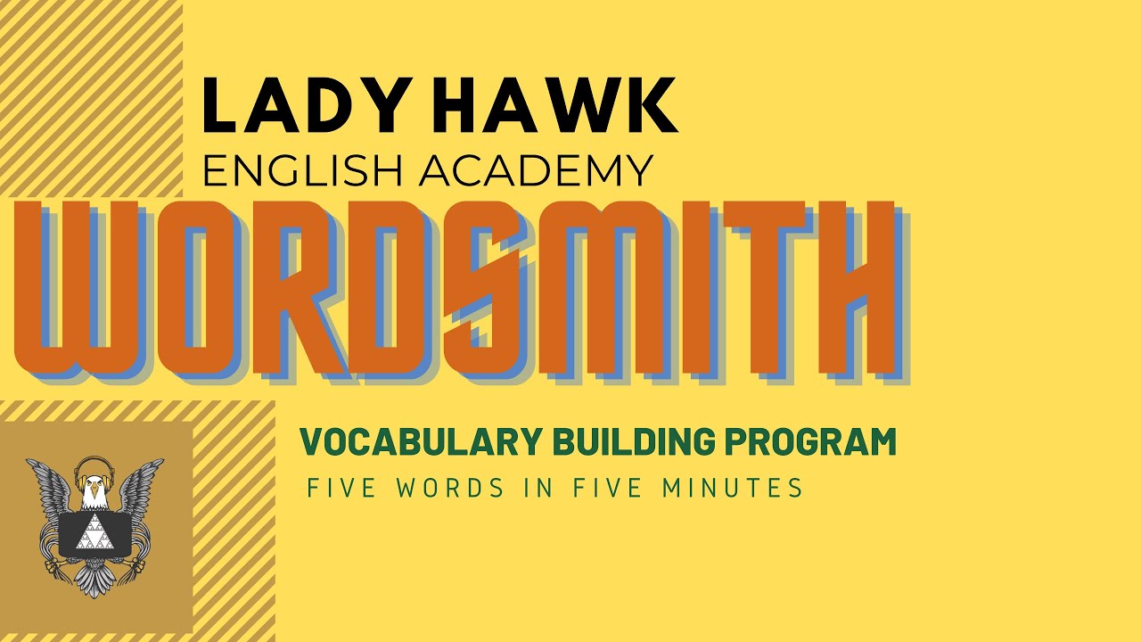 Wordsmith Vocabulary Building Exercise 01 - YouTube