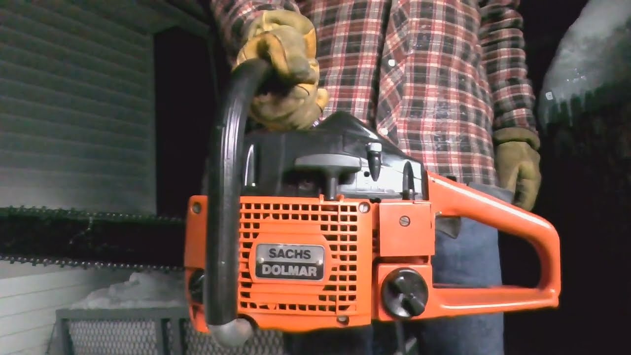 Sachs Dolmar 111 - YouTube