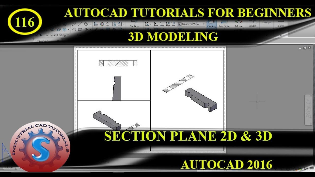 SECTION PLANE || GENERATE SECTION TO BLOCK || BASIC TUTORIALS FOR ...
