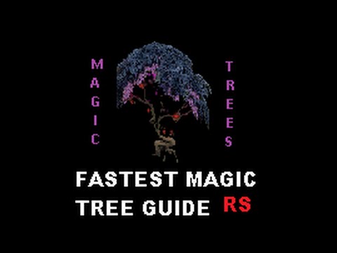 Runescape RS3 FASTEST MAGIC TREES spot In Runescape with commentary ...