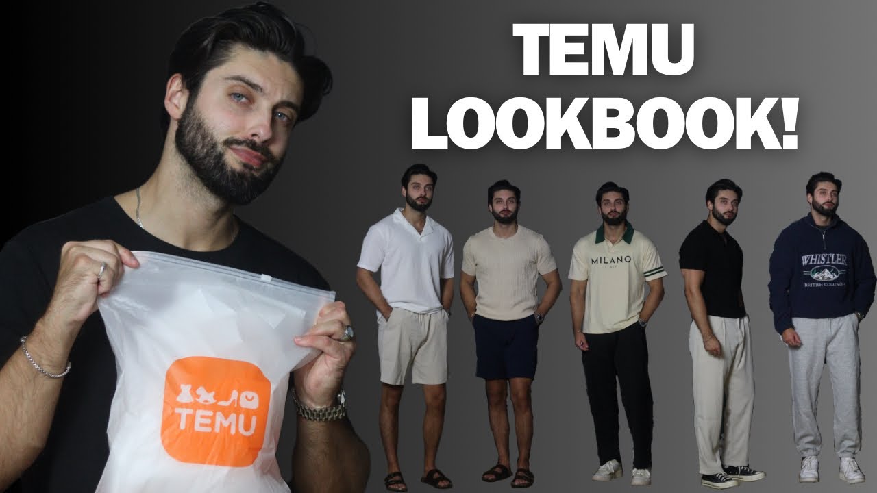 TEMU LOOKBOOK! | 7 STYLISH OUTFIT IDEAS FOR MEN | SAVE MONEY, LOOK ...
