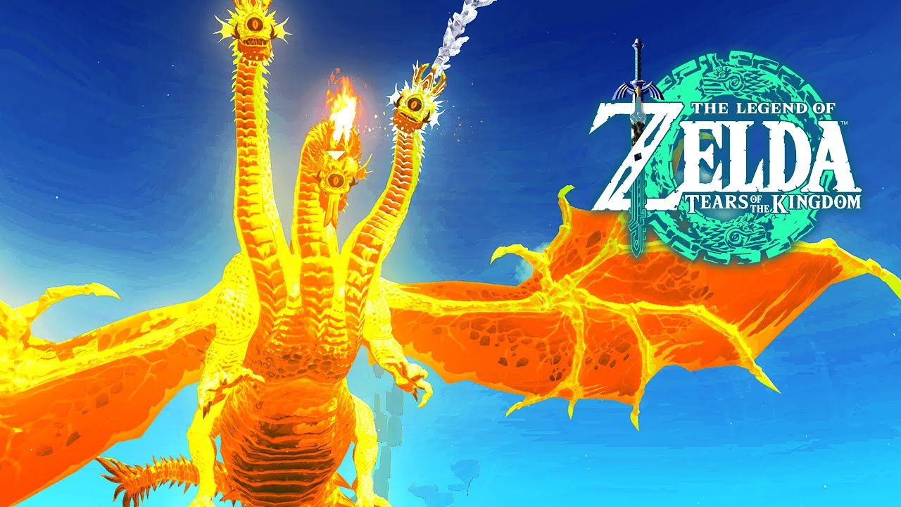 Golden King Gleeok - Zelda Tears of the Kingdom - YouTube