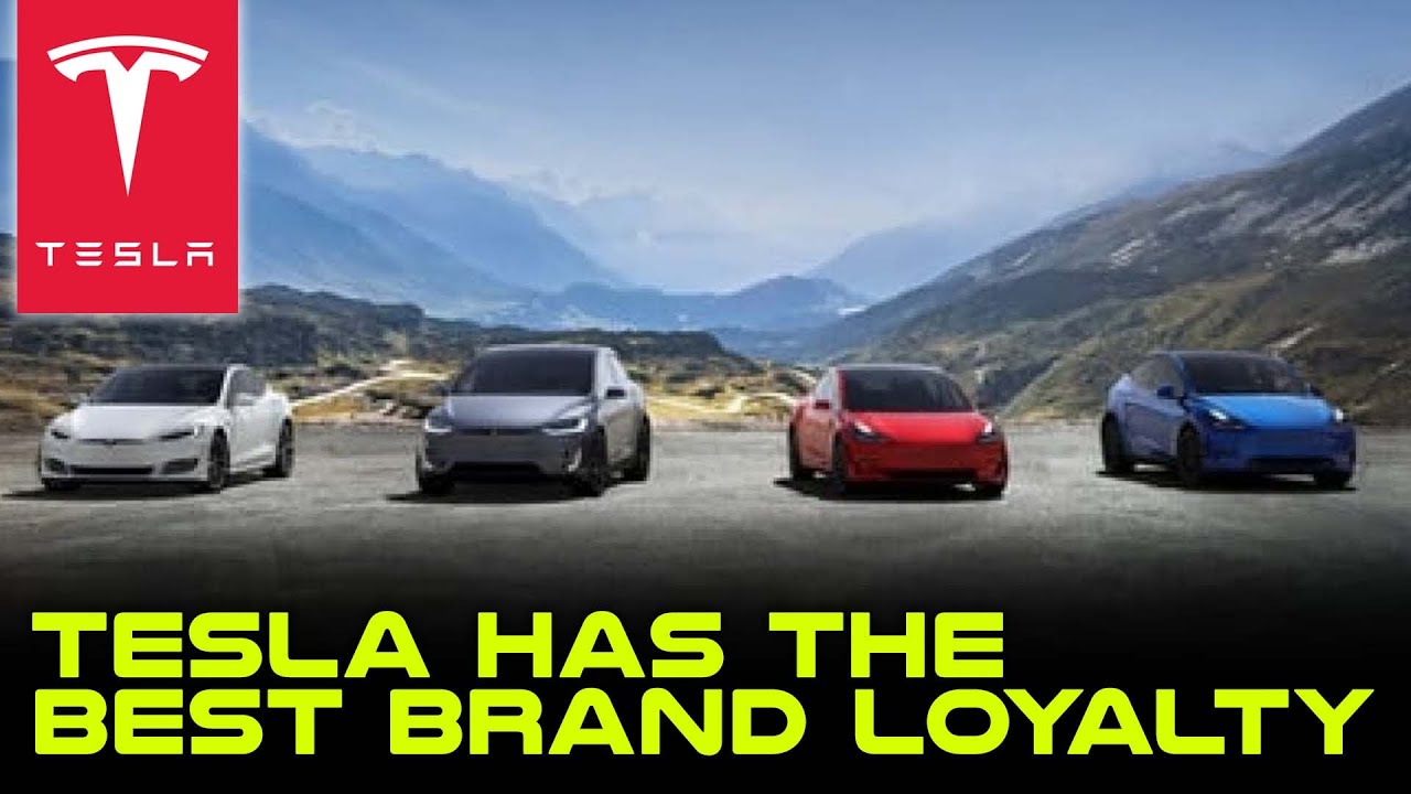 Tesla Has The Best Brand Loyalty Of Any Automaker - YouTube