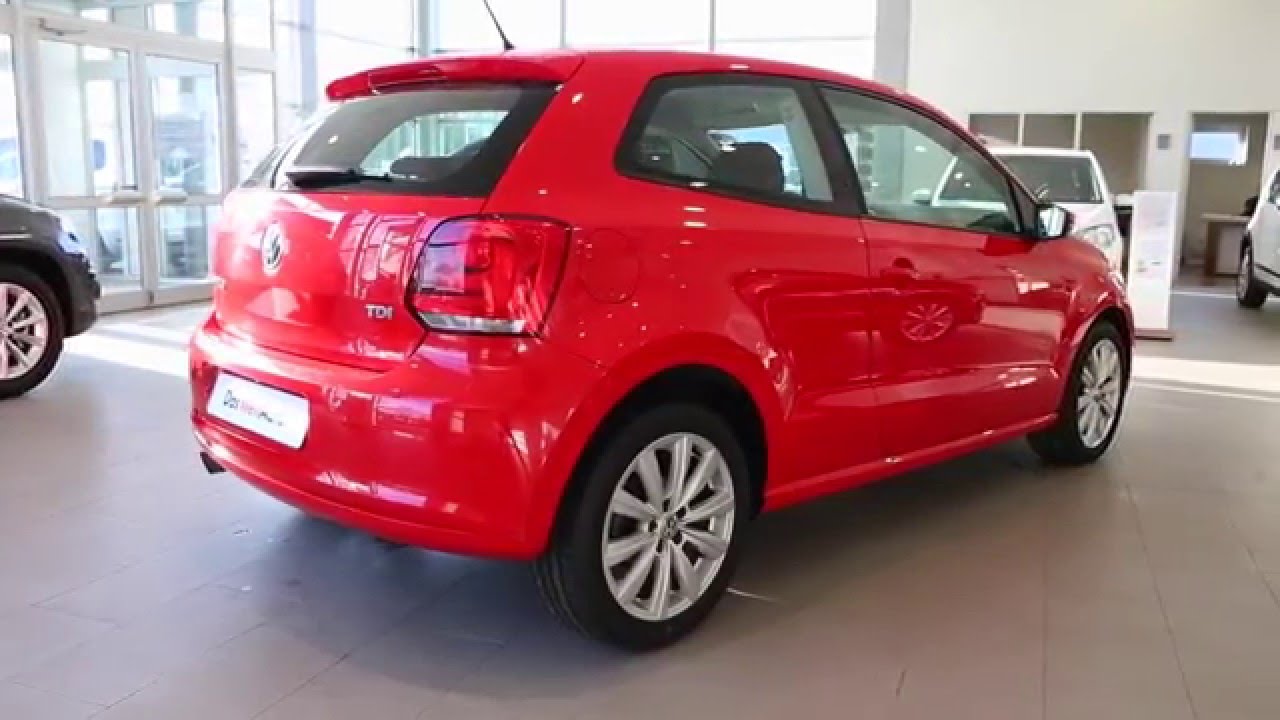 Volkswagen Polo Occasion 1.6 TDI 90 CR FAP Sportline Rouge Flash 5335 ...