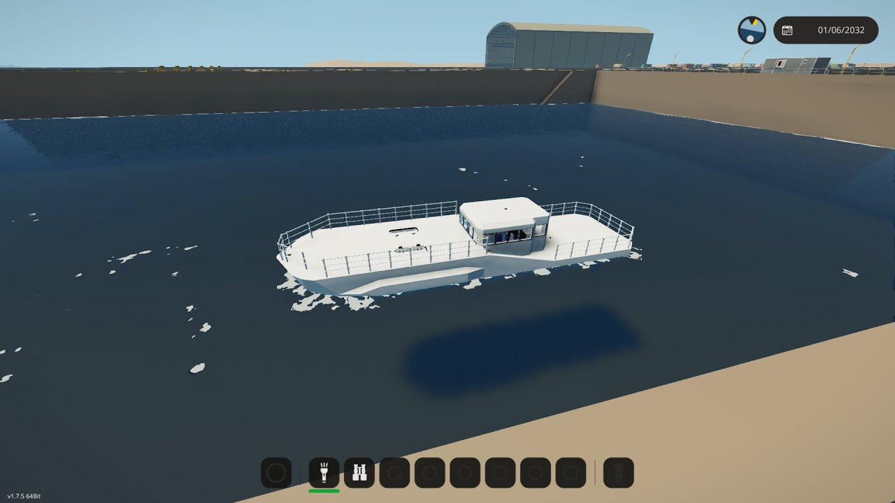 adding engines to main research ship (stormworks) - YouTube