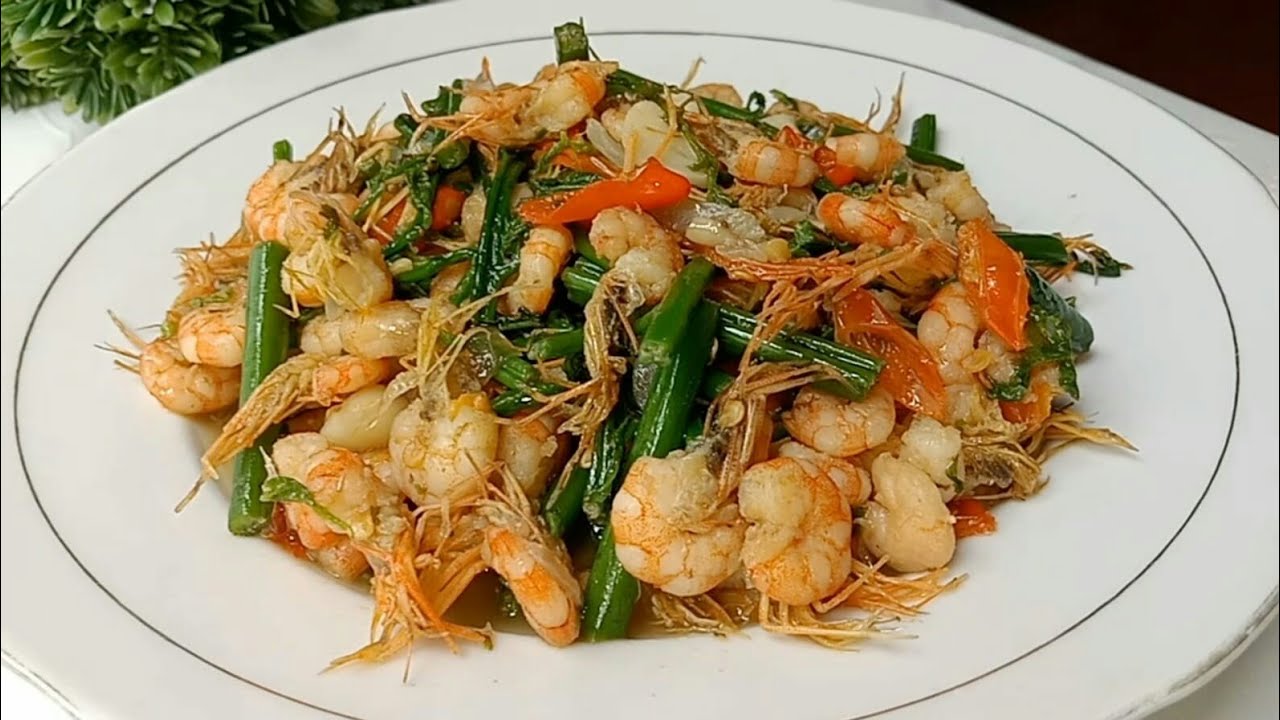 Menu hari ini,masak begini saja,bikin kalap makan|| cara memasak udang ...