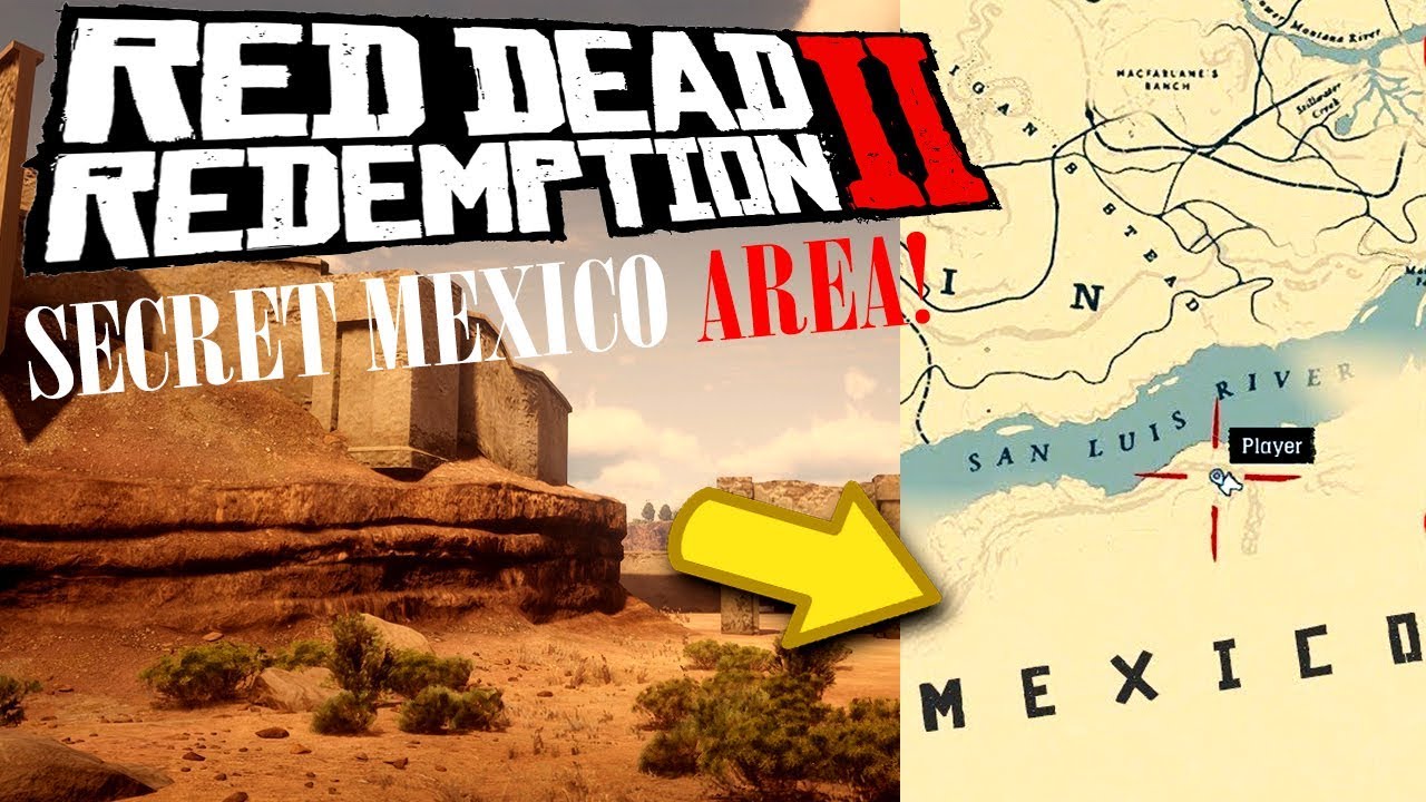 Red Dead Redemption 2 Mexico Map - Map