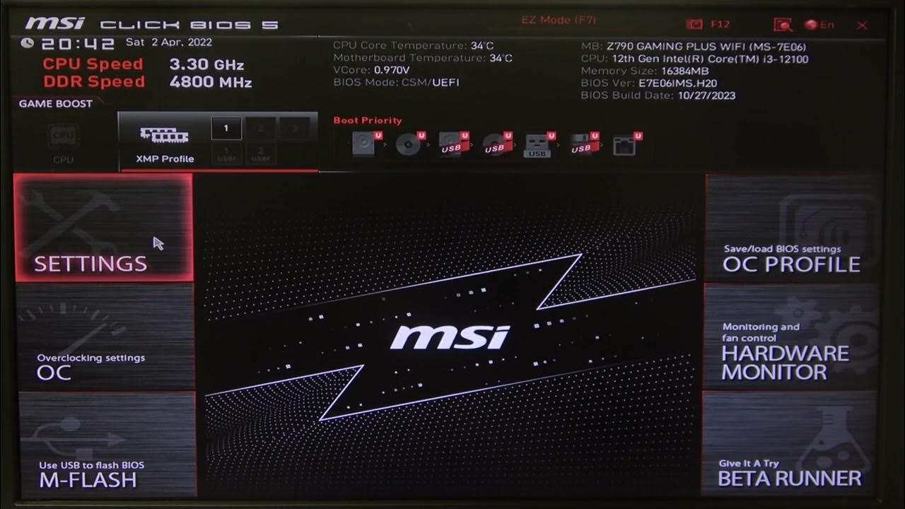 How To Enable & Disable Secure Boot On MSI Z790 Series Motherboard ...