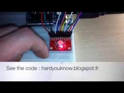 Arduino - use Trackball - YouTube