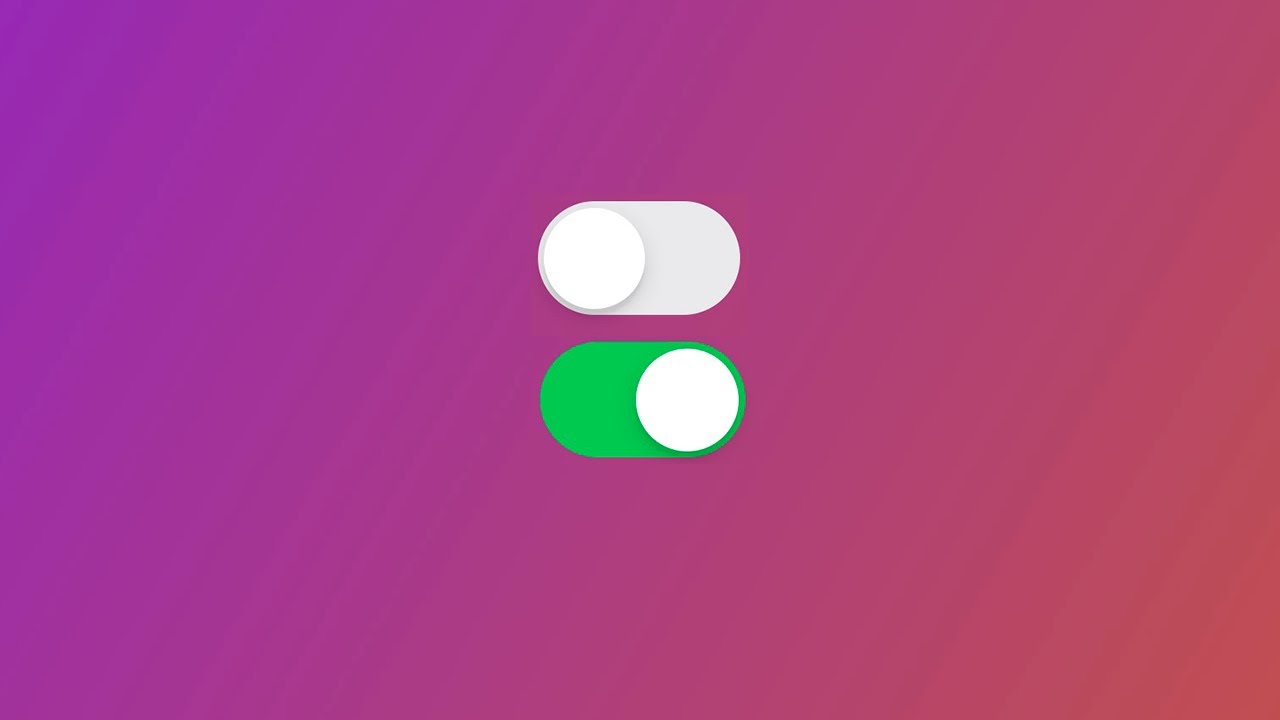 Toggle Switch On Off Button Using Html And Css Codershub Youtube 1694