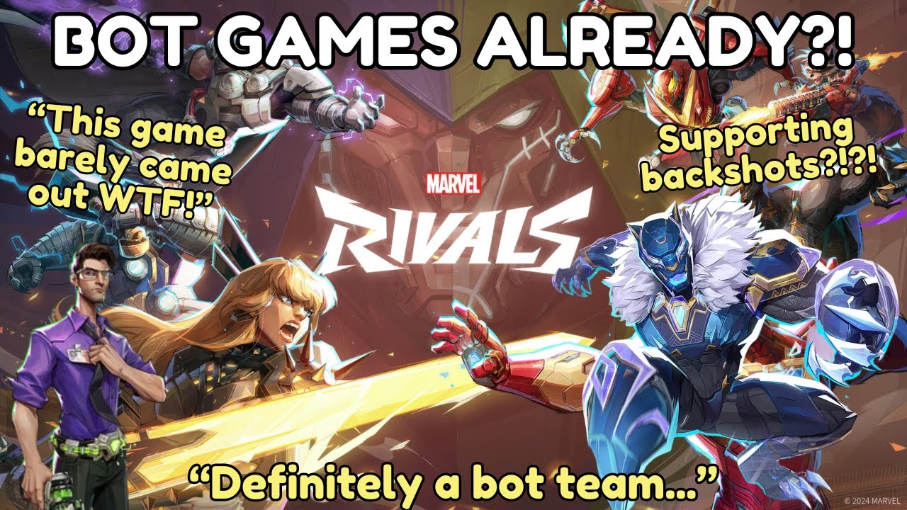 BOT LOBBIES IN MARVEL RIVALS ALREADY?! STAT CHECKING EVERYTHING! - YouTube