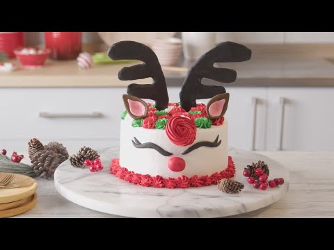 Pastel de Reno con Red Velvet - YouTube