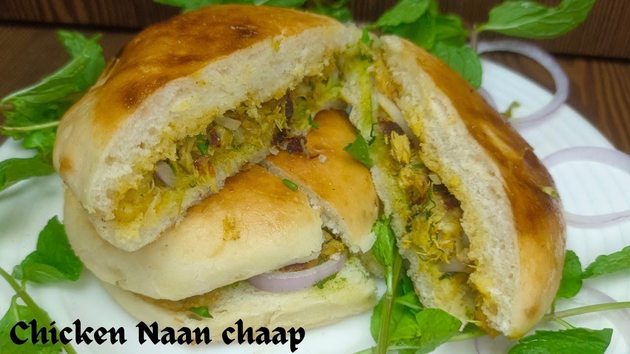 Chicken Naan Chaap Recipe With Special Chutney 😍 || Authentic Naan ...