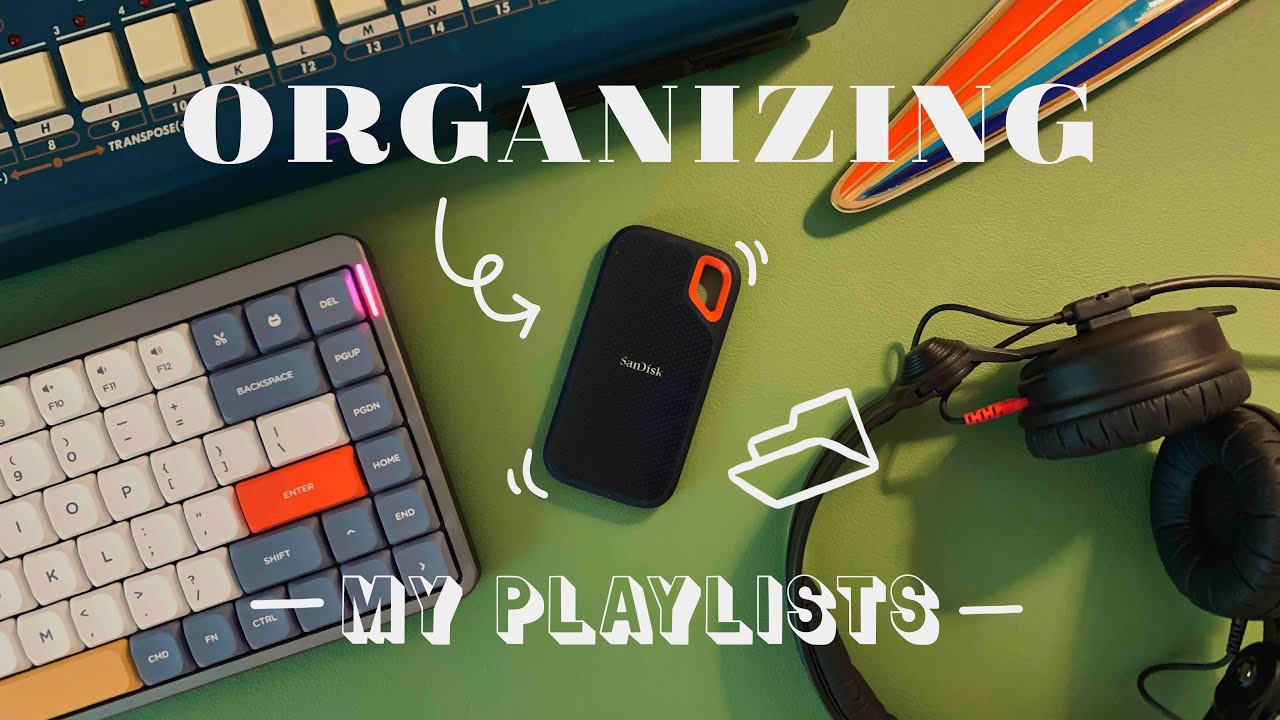 how i organize my playlists for gigs | preparing for a gig | rekordbox ...
