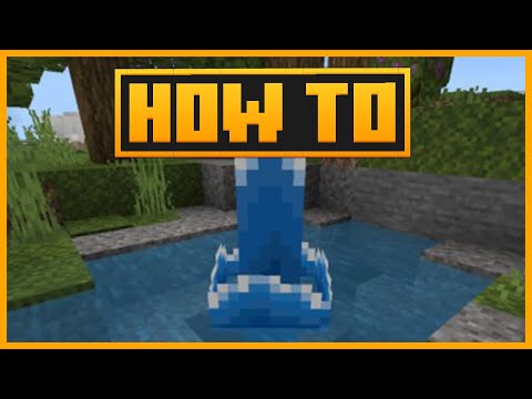 🟨 HOW to HAVE SPLASH EFFECT WHEN FALLING IN WATER/LAVA IN MINECRAFT ...