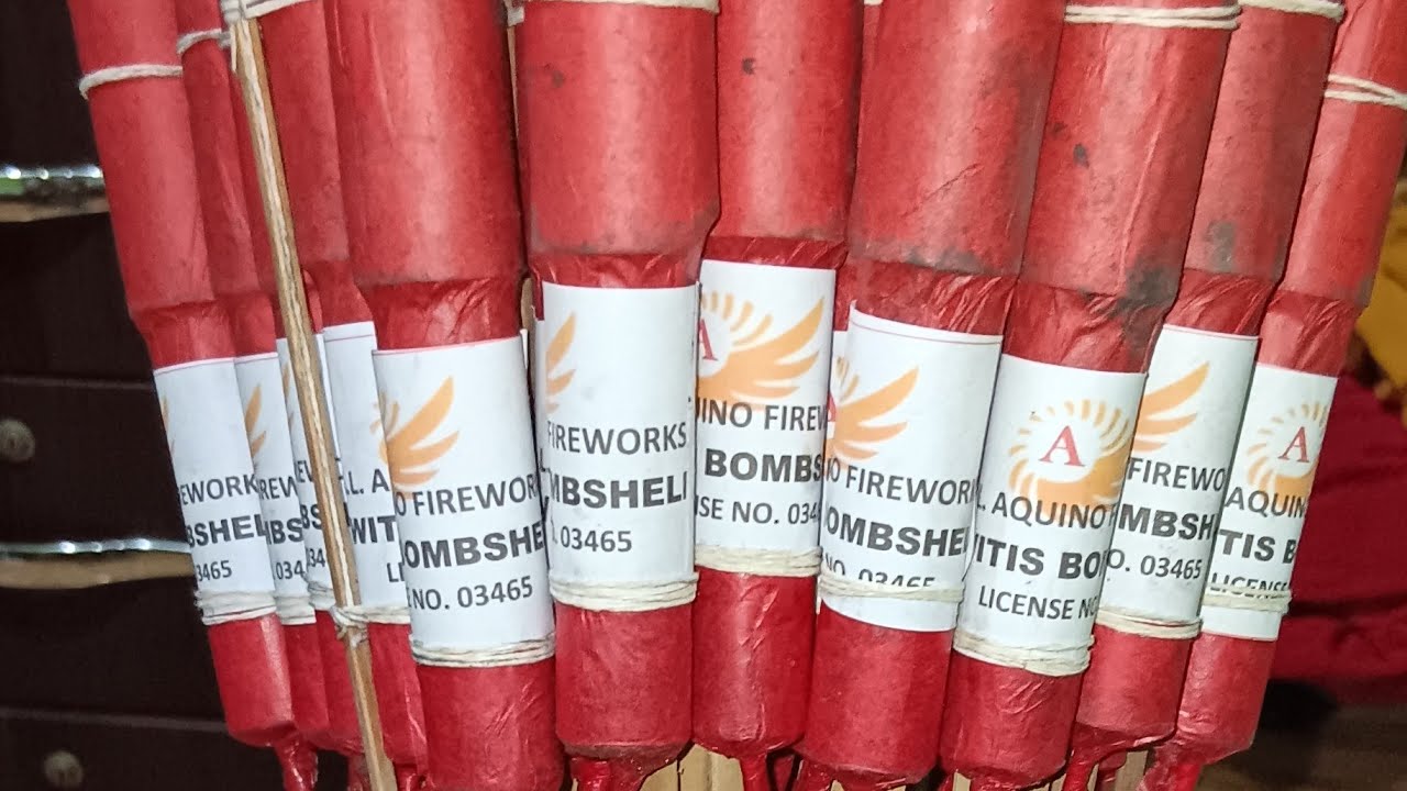 Kwitis Bombshell by A.L Aquino Fireworks #fireworks #kwitisbombshell # ...