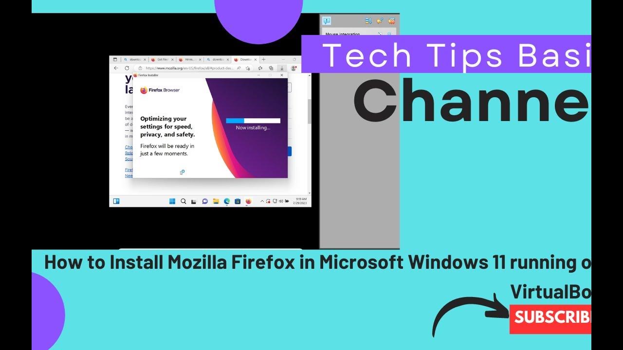 How to Install Mozilla Firefox in Microsoft Windows 11 running on ...