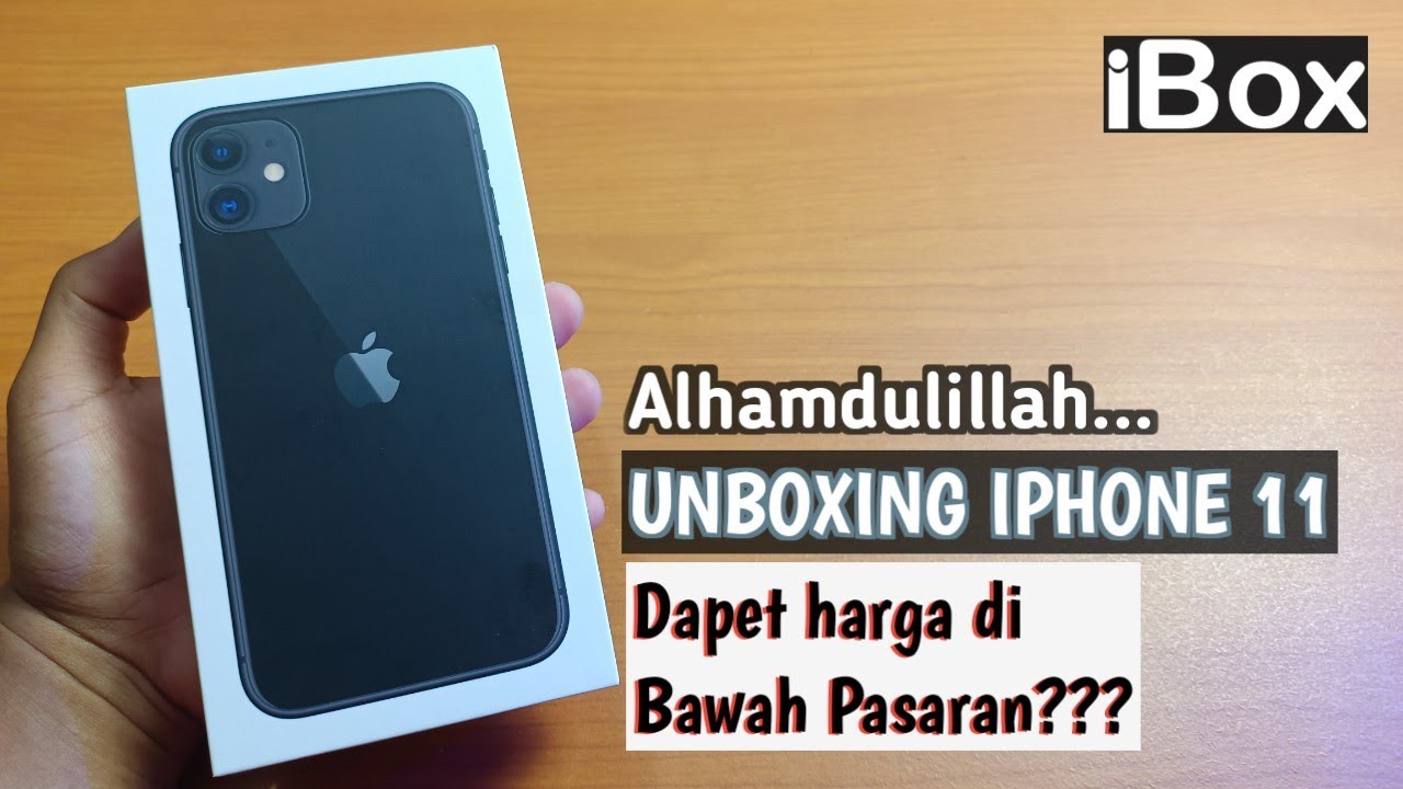UNBOXING IPHONE 11 IBOX (Dapet Harga di Bawah Pasaran) - YouTube