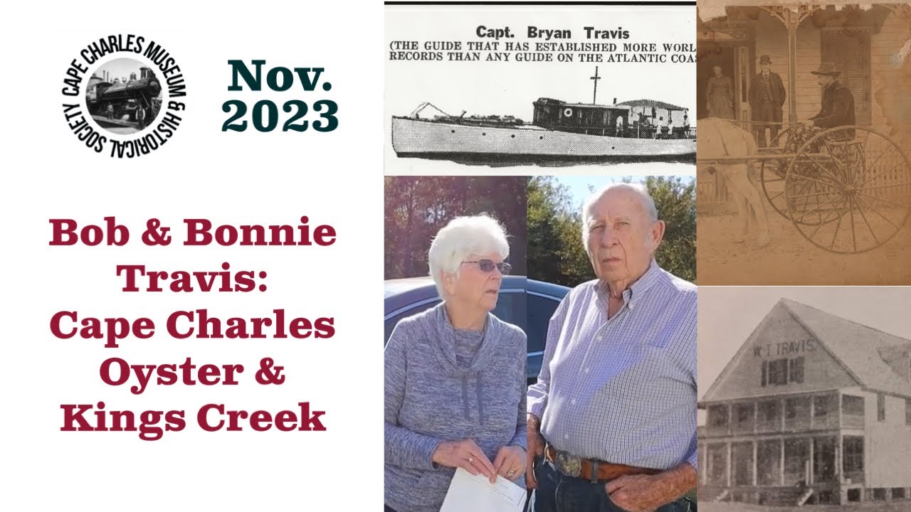 Bob & Bonnie Travis: Cape Charles, Oyster & Kings Creek VA - YouTube