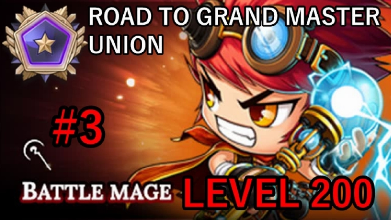 LEVEL 200 BATTLE MAGE (MapleStory Road to Grand Master Union Ep.7 ...